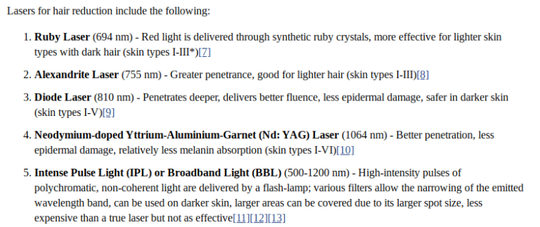 Laser Types for Dark Skin Tones | Laser and other Treatments for People ...